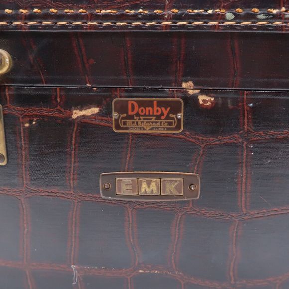 M.J. Belgrad | Bags | Vintage Travel Case Donby By Mj Belgrade Faux ...